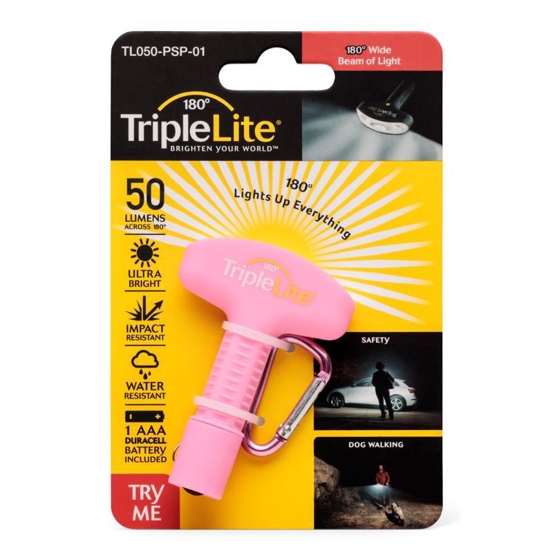 TripleLite 50 lm Pink LED Flashlight AAA Battery – Factory Hardware Store