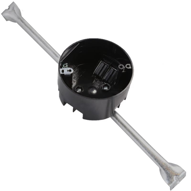 Cantex EZ Box New Work 20 cu in Round Polycarbonate Electrical Box