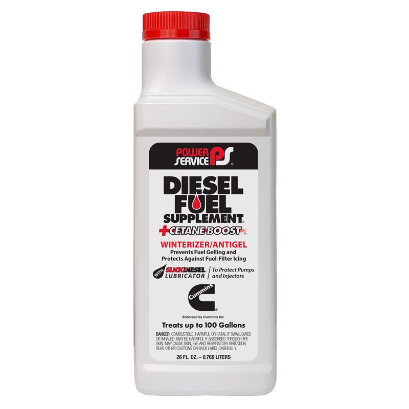 Power Service Diesel Fuel Supplement +Cetane Boost Diesel Fuel