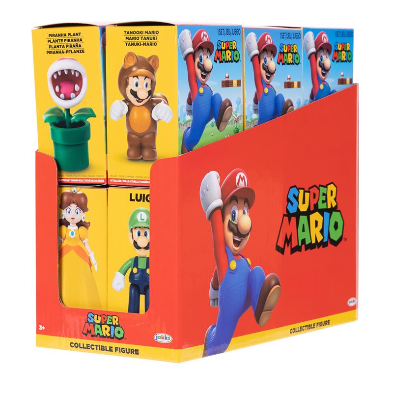 Nintendo Super Mario Assorted Figure Multicolored – Factory Hardware Store