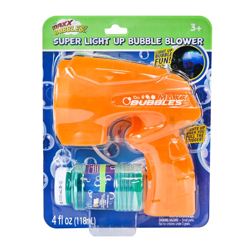 Maxx Bubbles Bubble Blaster with Light Orange