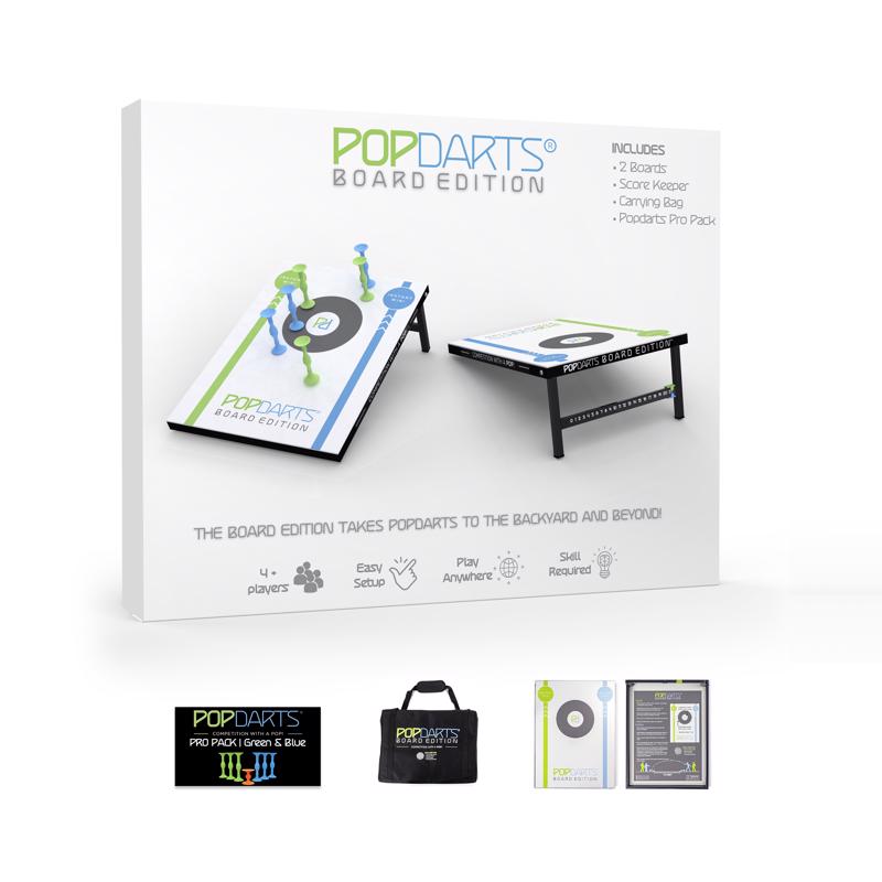 Popdarts Tourney Boards Set Green/Blue – Factory Hardware Store