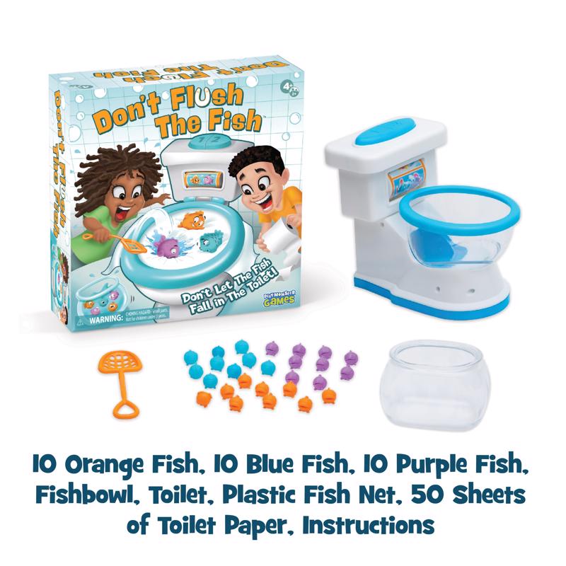 PlayMonster Don't Flush the Fish Family Game – Factory Hardware Store